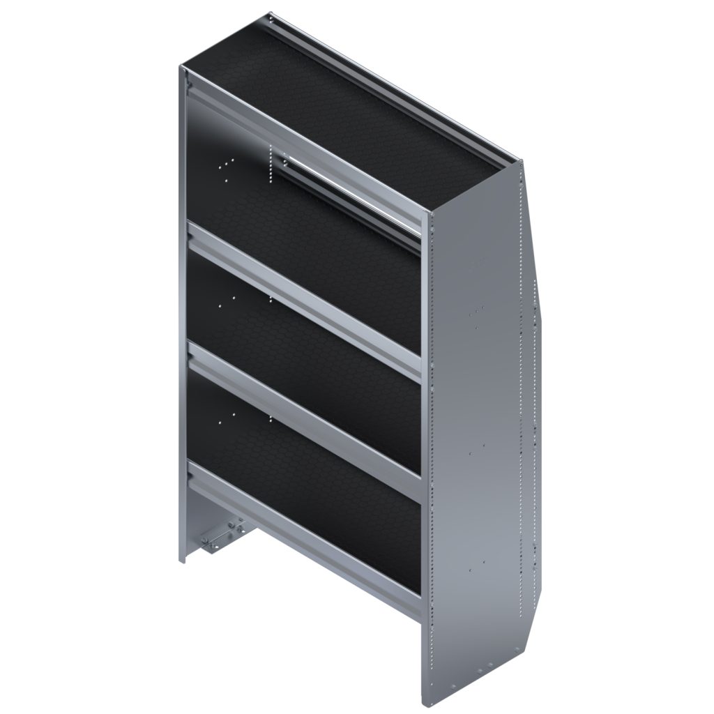 4 Shelf Unit Standard Universal 36"Lx16-1/8"x62"H – Westcan Manufacturing